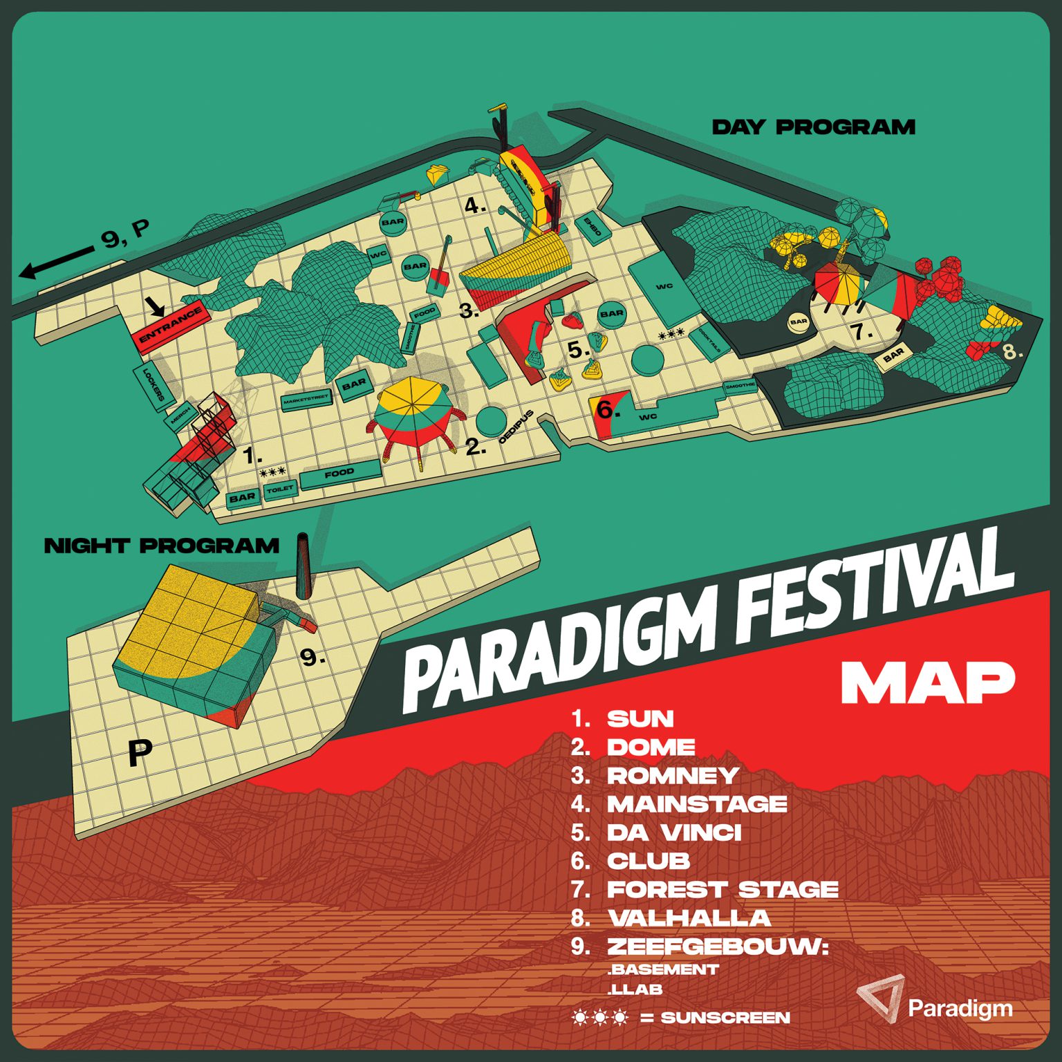Map – Paradigm Festival